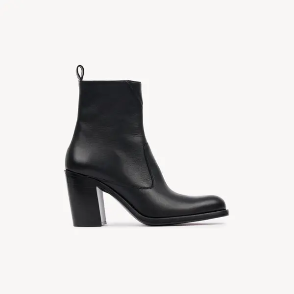 Chloé Phoenix Heeled Ankle Boots - Black