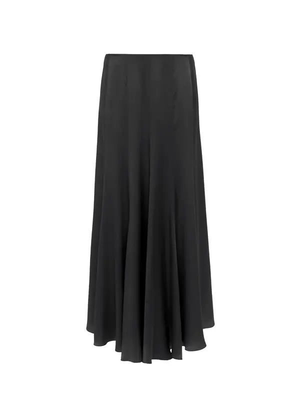 Chloé Fluid Maxi Skirt - Black