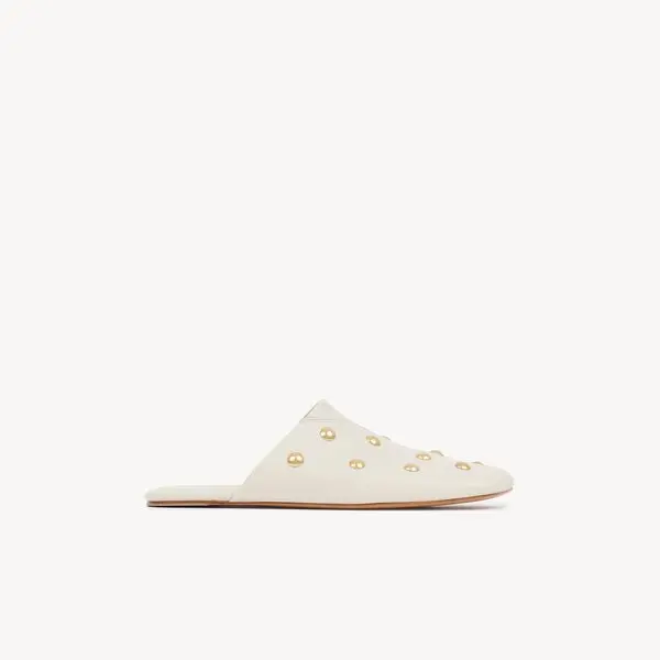 Chloé Rita Mule - Eggshell