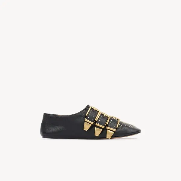 Chloé Susanna Flat - Black
