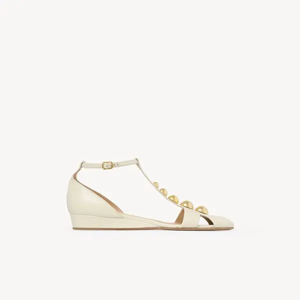 Chloé Cleia Sandal - Eggshell