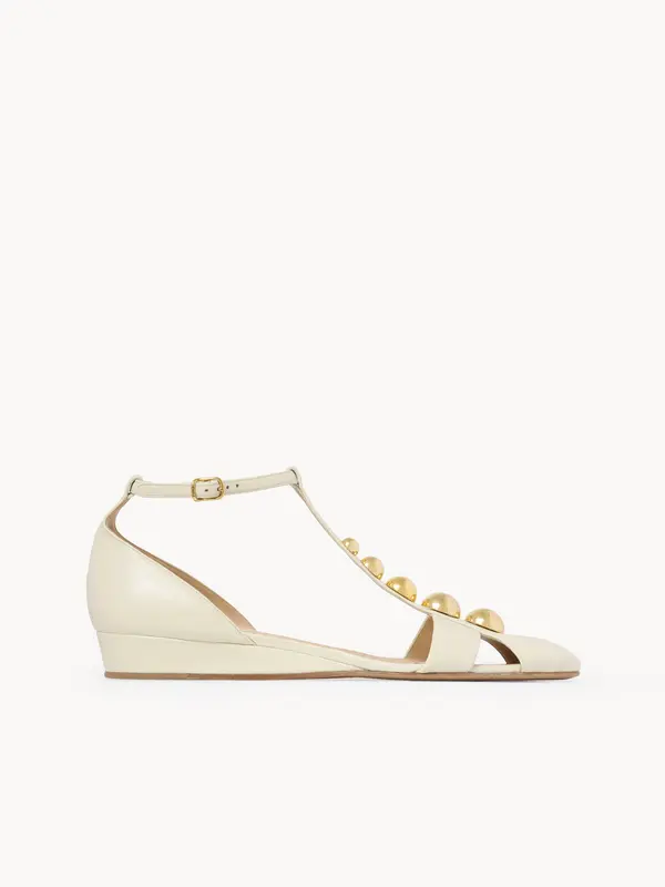 Chloé Cleia Sandal - Eggshell