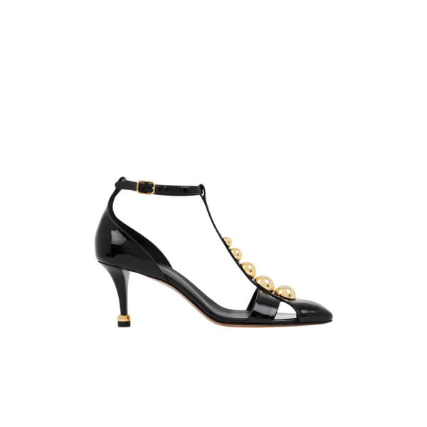 Chloé Cleia Heeled Sandals - Black
