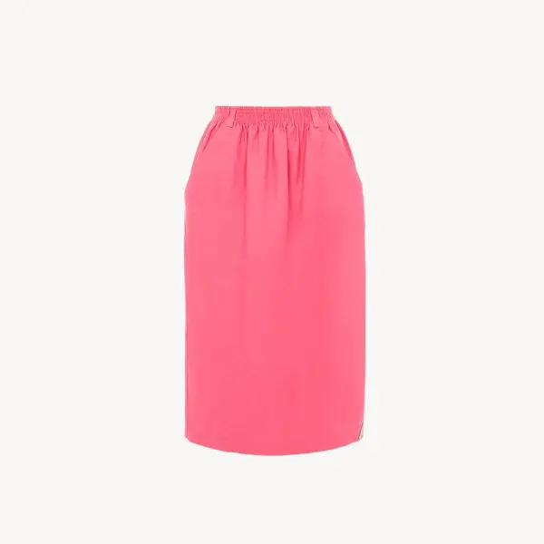 Chloé Midi Pencil Skirt - Pink Fizz