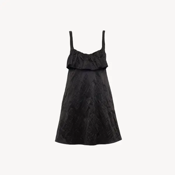 Chloé Sleeveless Mini Dress - Black