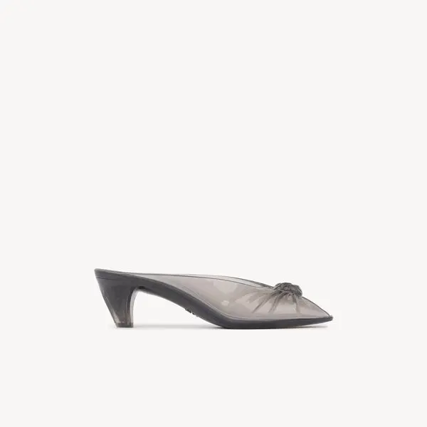 Chloé Jelly Mules - Ash Grey