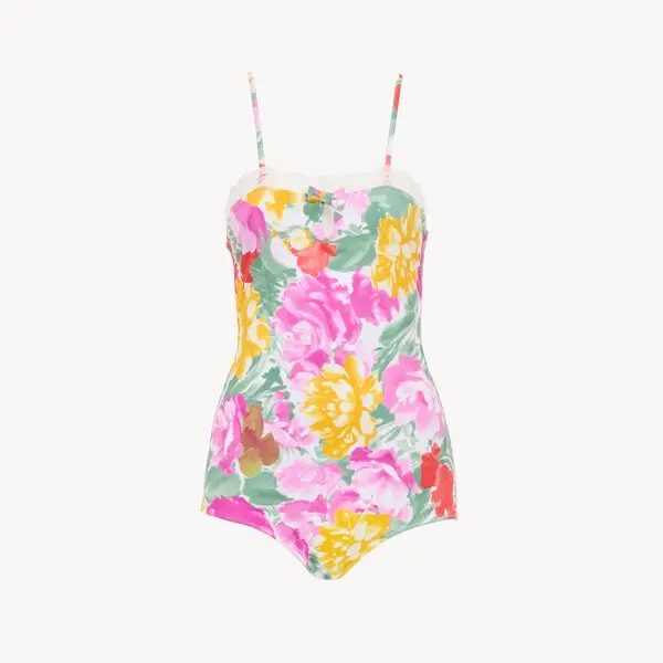 Chloé Garden-print Bodysuit - Multicolor