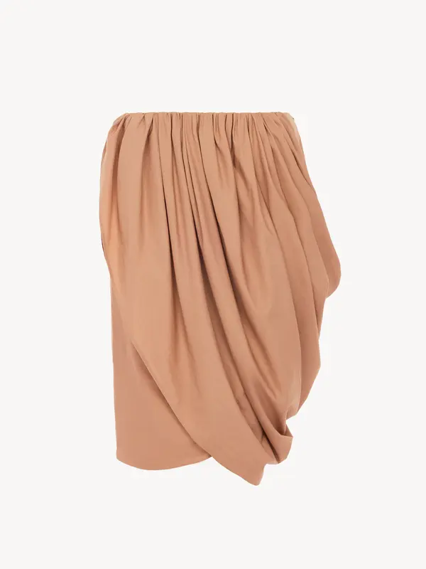 Chloé Knee-length Wrap Skirt - Reef Shell