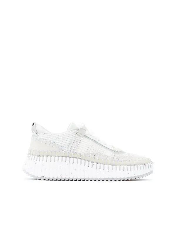 Chloé Nama Sneaker - Cloudy Grey