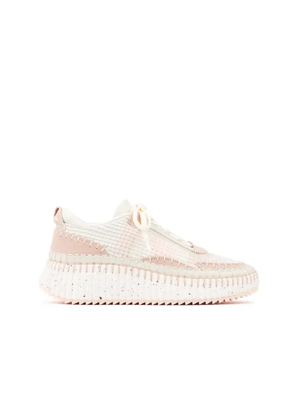 Chloé Nama Sneakers - Powder Beige