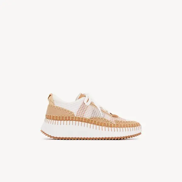Chloé Nama Sneaker - Cinnamon Brown