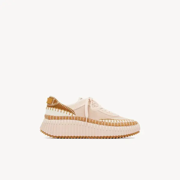 Chloé Nama Sneaker - Maple Pink