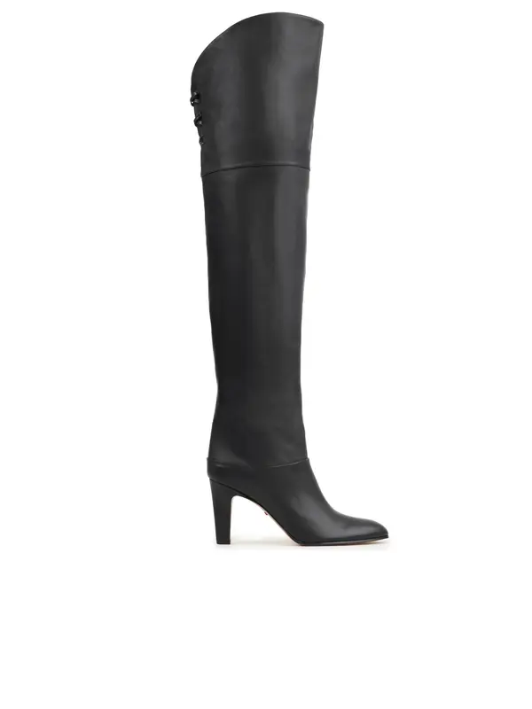 Chloé Eve Thigh High Boots - Black