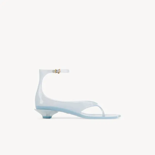 Chloé Heeled Jelly Sandals - Spearmint