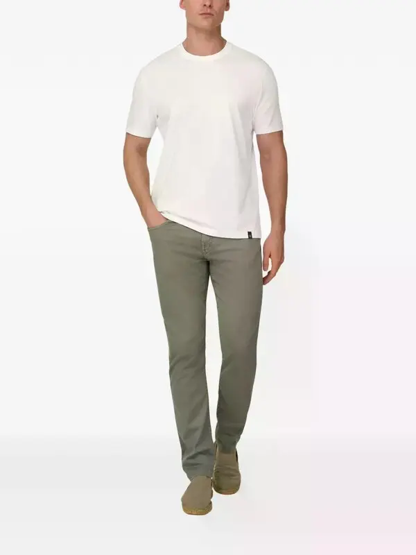 Boggi Milano T-shirt In Stretch Supima Cotton