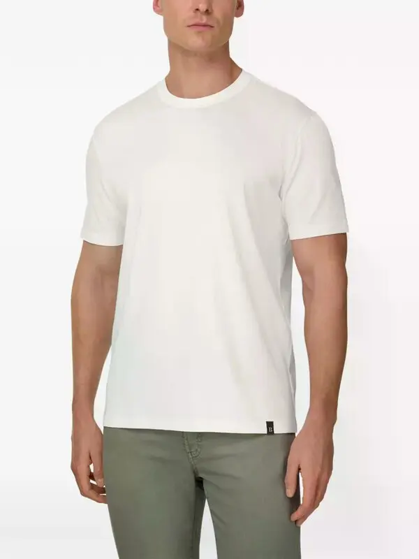 Boggi Milano T-shirt In Stretch Supima Cotton