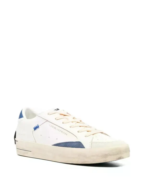 CRIME LONDON Sk8 Deluxe Panelled Low-top Sneakers