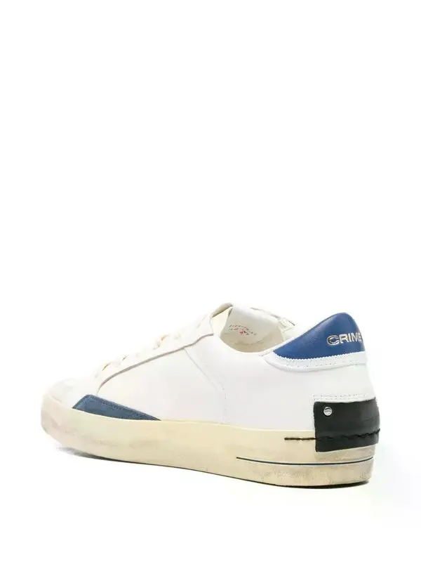 CRIME LONDON Sk8 Deluxe Panelled Low-top Sneakers