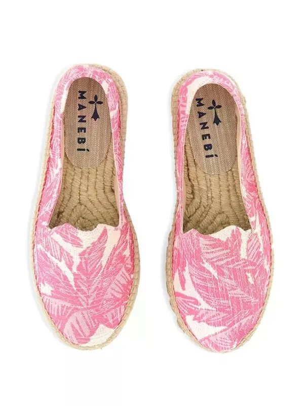 Manebí Floral-print Espadrille