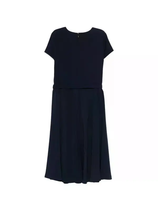 Ralph Lauren Belted A-line Midi Dress