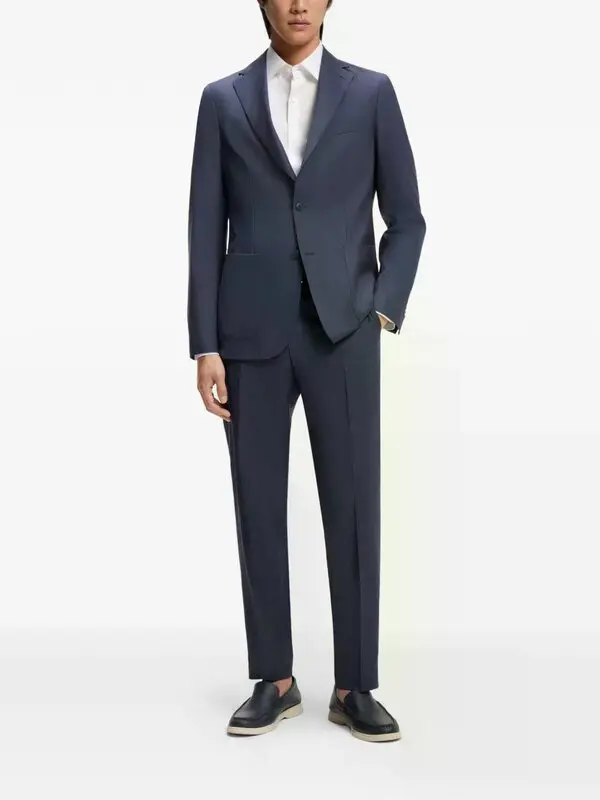 BOSS Button-fastening Blazer - Blue