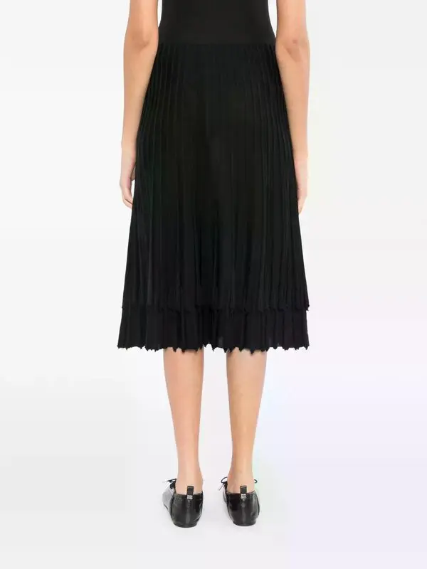 JNBY Textured Midi Skirt