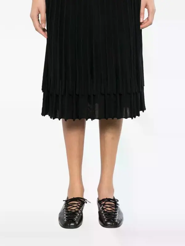 JNBY Textured Midi Skirt