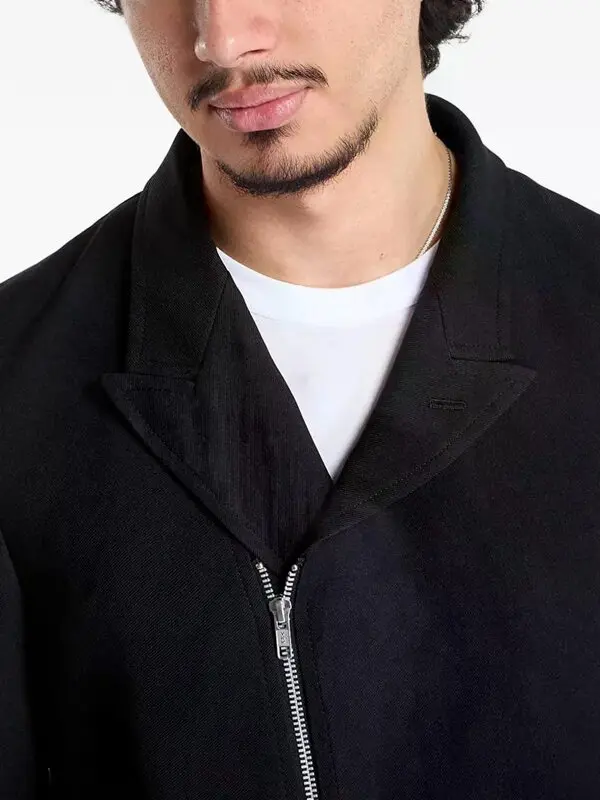 Comme Des Garçons Zip-closure Jacket - Black