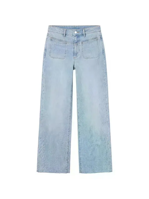 Paige Anessa Wide-leg Jeans