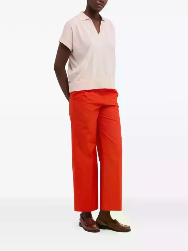 Aspesi Elasticated-waist Trousers - Red