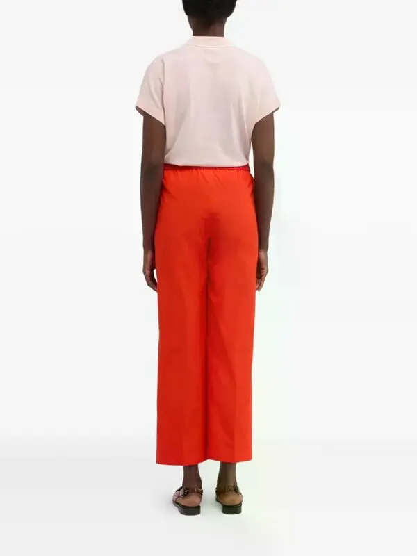 Aspesi Elasticated-waist Trousers - Red