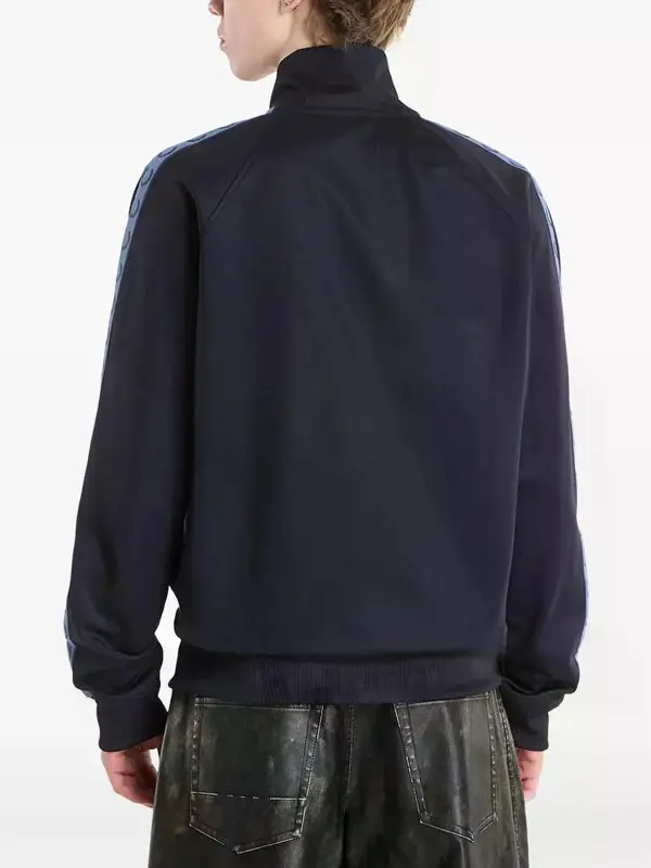 Fred Perry Contrast-tape Laurel Track Jacket