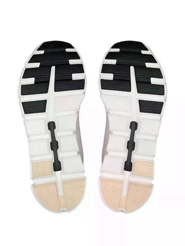 On Lace-up Running Sneakers - White