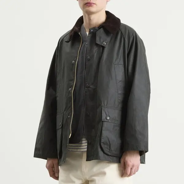 Barbour Os Bedale Wax Jacket - Sage