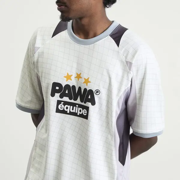 PAWA SPEED SPORTS Equipe Football Shirt - Off-white
