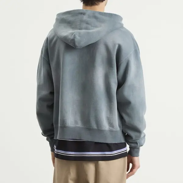 BEAMS Fade Rivet Zip Hoodie