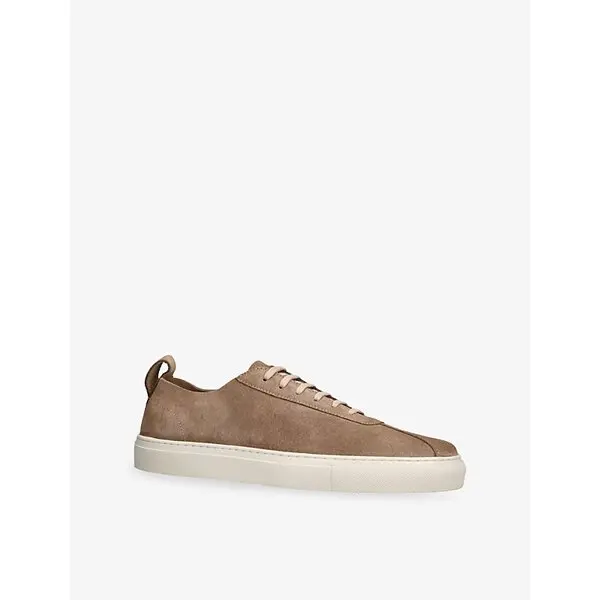 Grenson Suede Trainers - Beige