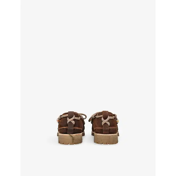 GOLDEN GOOSE Cruise Beaded Suede Loafers
