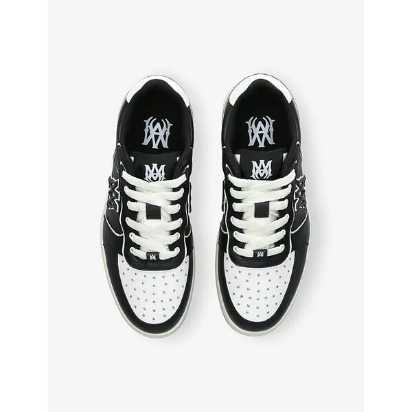 Amiri Newport Leather Trainers