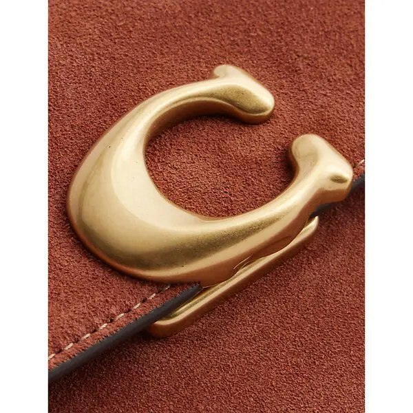 COACH Suede Shoulder Bag