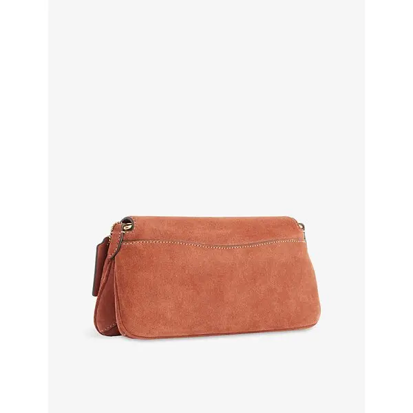 COACH Suede Shoulder Bag