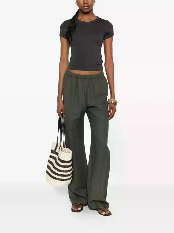 Enza Costa Supima Baby Cropped T-shirt