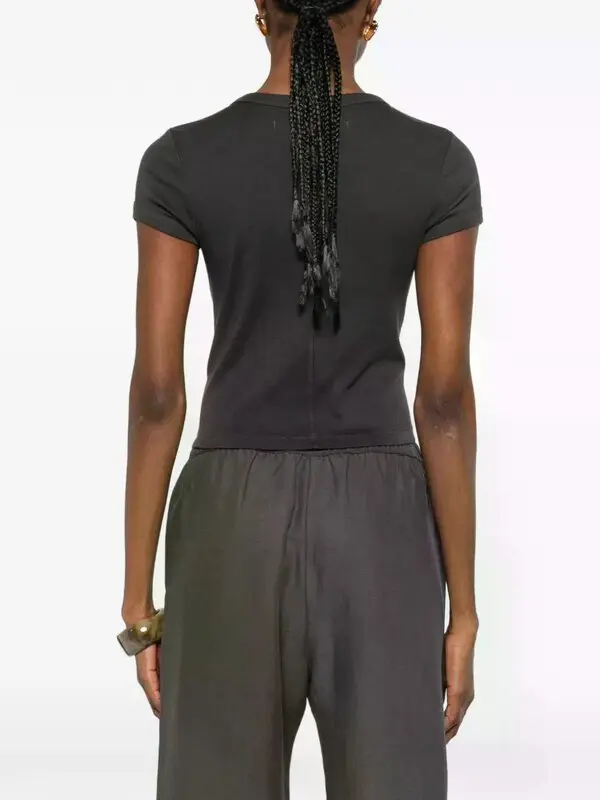 Enza Costa Supima Baby Cropped T-shirt