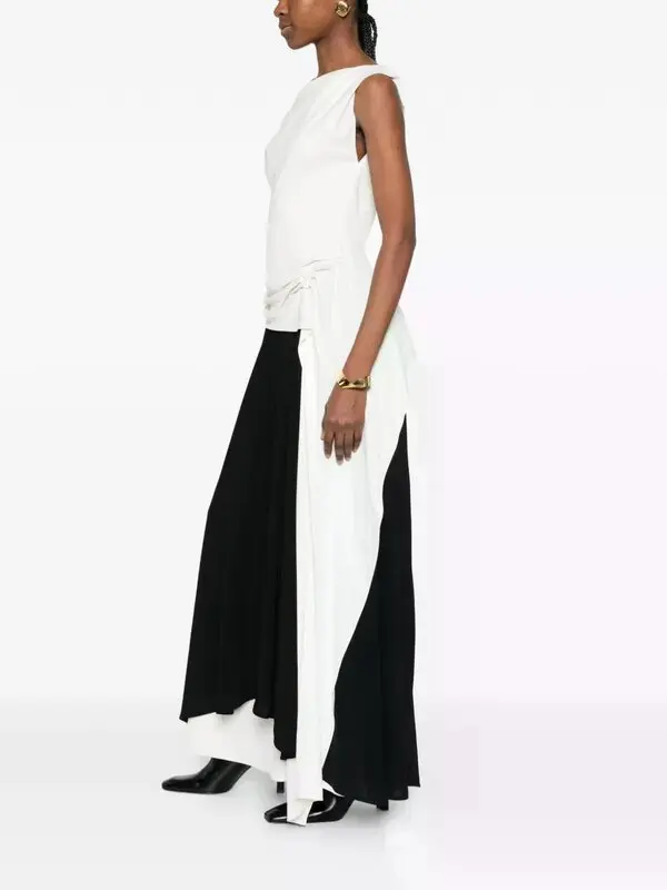 Proenza Schouler Daliah Crepe Maxi Dress - White