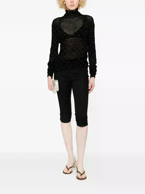 Rabanne Roll-neck Top