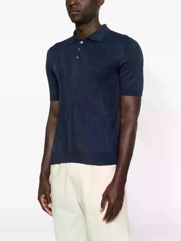 GRAN SASSO Buttoned Ribbed Knitwear