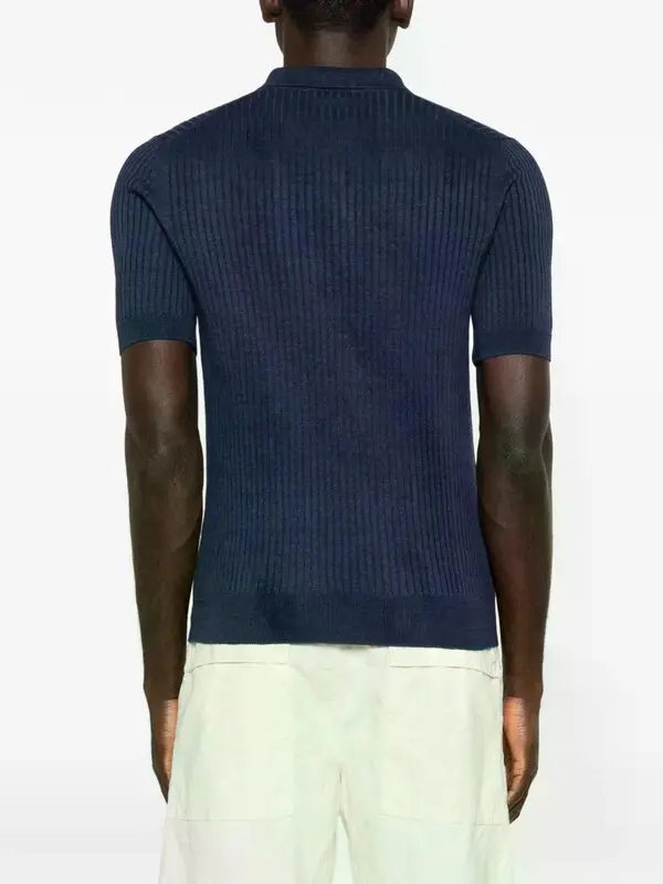 GRAN SASSO Buttoned Ribbed Knitwear
