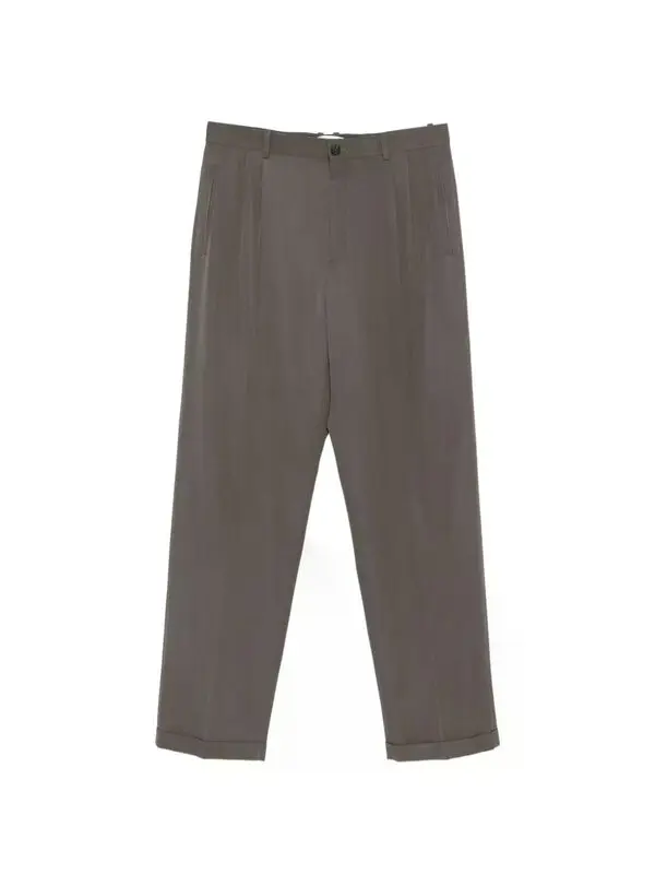 THE ROW Tosca Pleated Wool Trousers