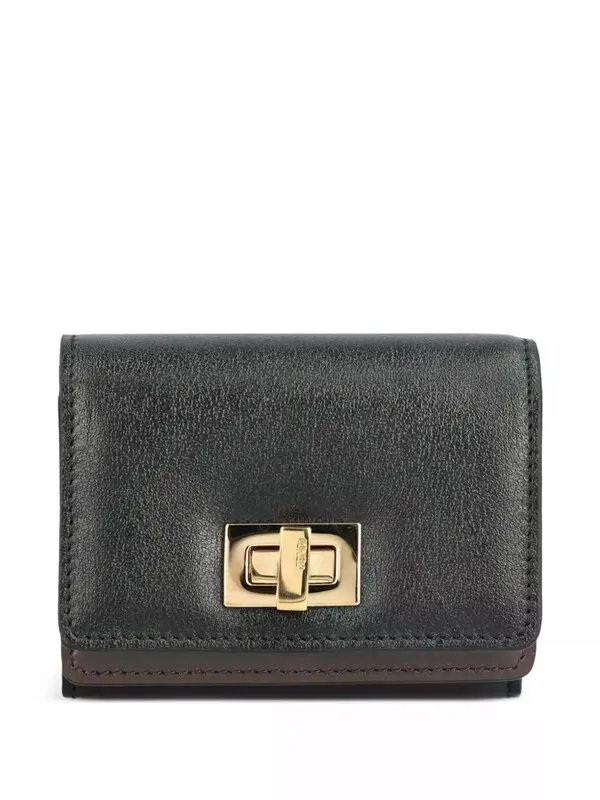Fendi Small Way Trifold Wallet - Black