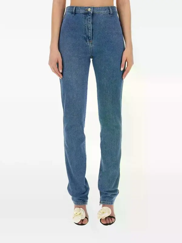 Magda Butrym Belt-loop Buttoned Jeans